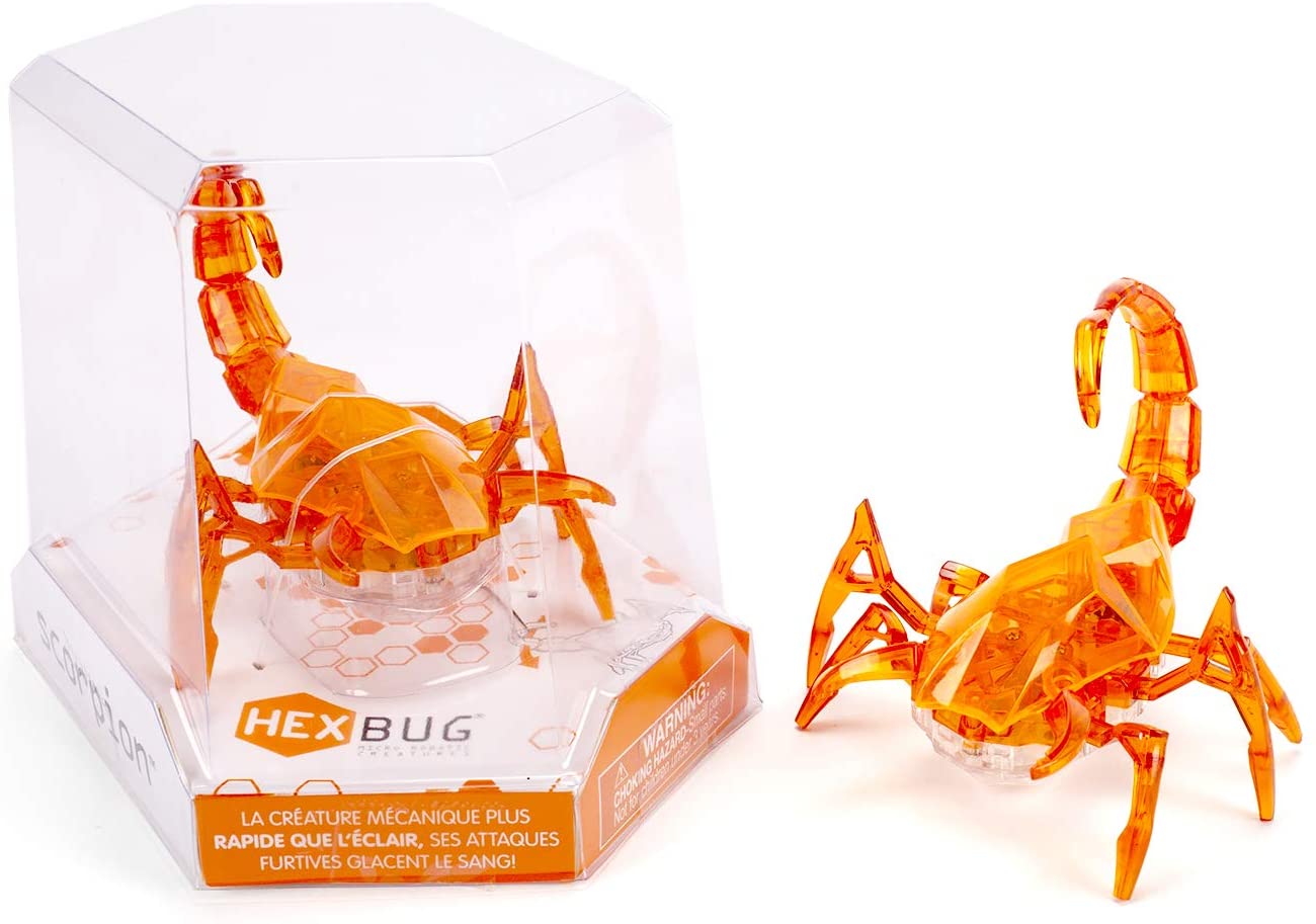 HEXBUG Scorpion Electronic Autonomous Robotic Pet Review - Robot Pet ...