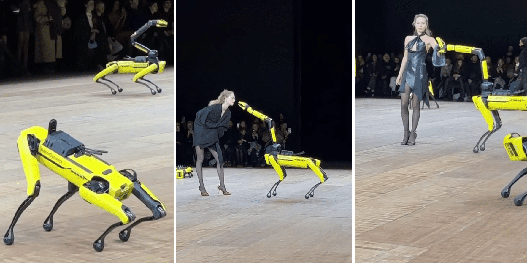 Robot Dogs Grace the Coperni Fashion Show - Robot Pet Friends