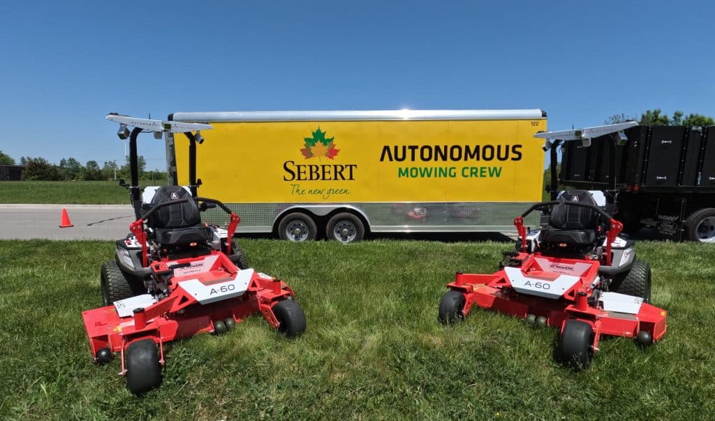 Sebert Landscaping Deploys Its First Autonomous Mowing Robots - Robot ...