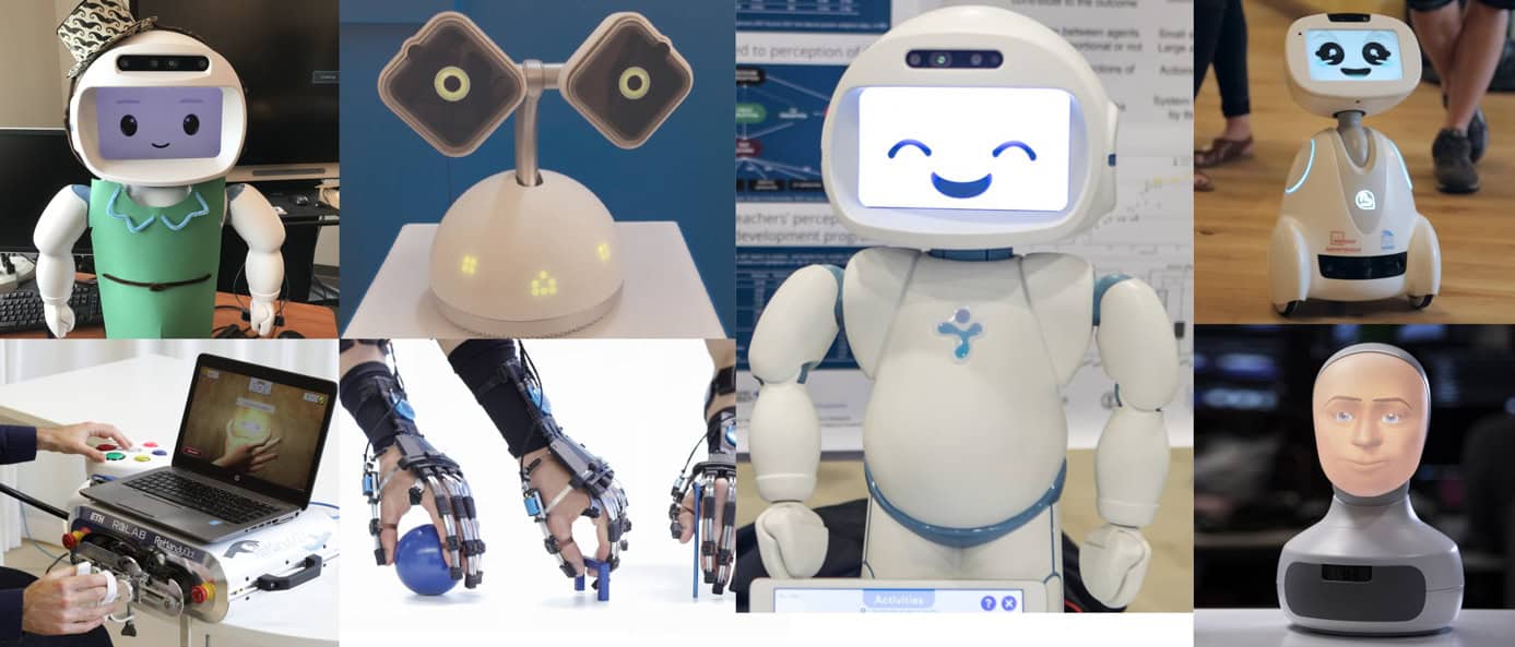 A Team of Nao Robots Play a Game of Soccer During the AI for Good ...