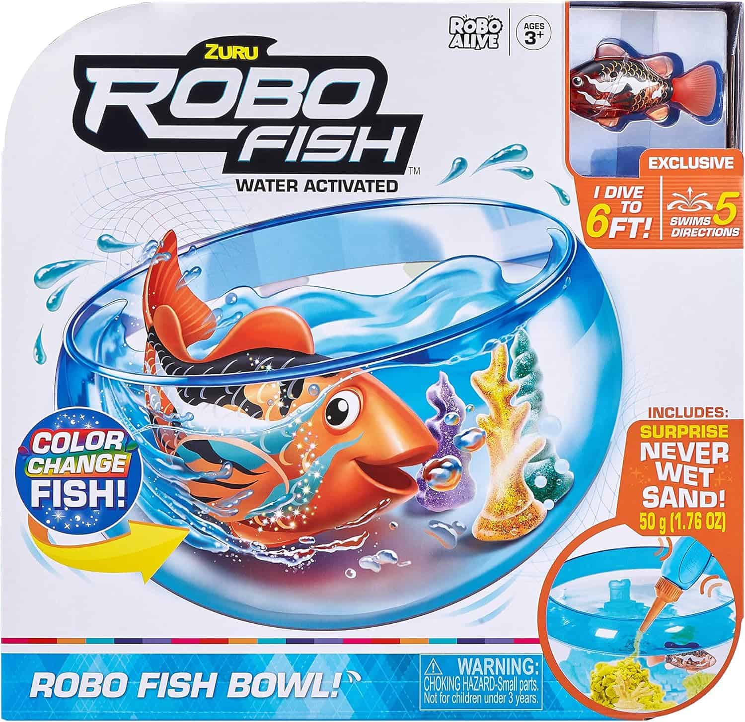 Robo Alive Fish Playset Review - Robot Pet Friends