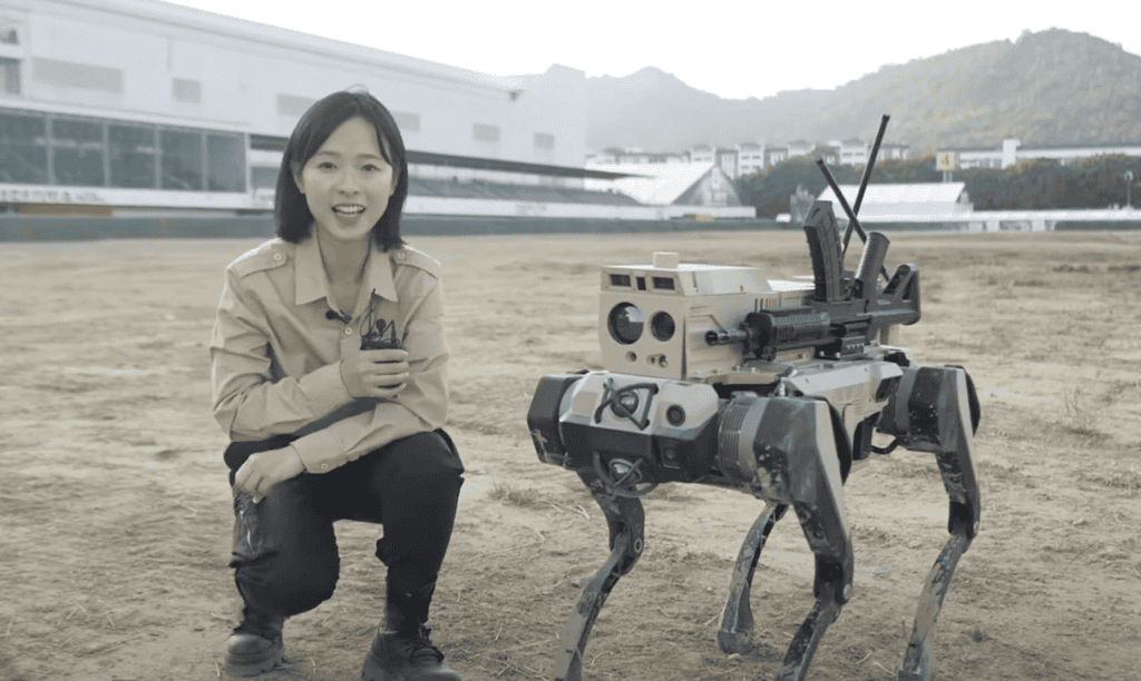 China Unveils Military Robotic Wolves at Airshow China 2024 - Robot Pet ...